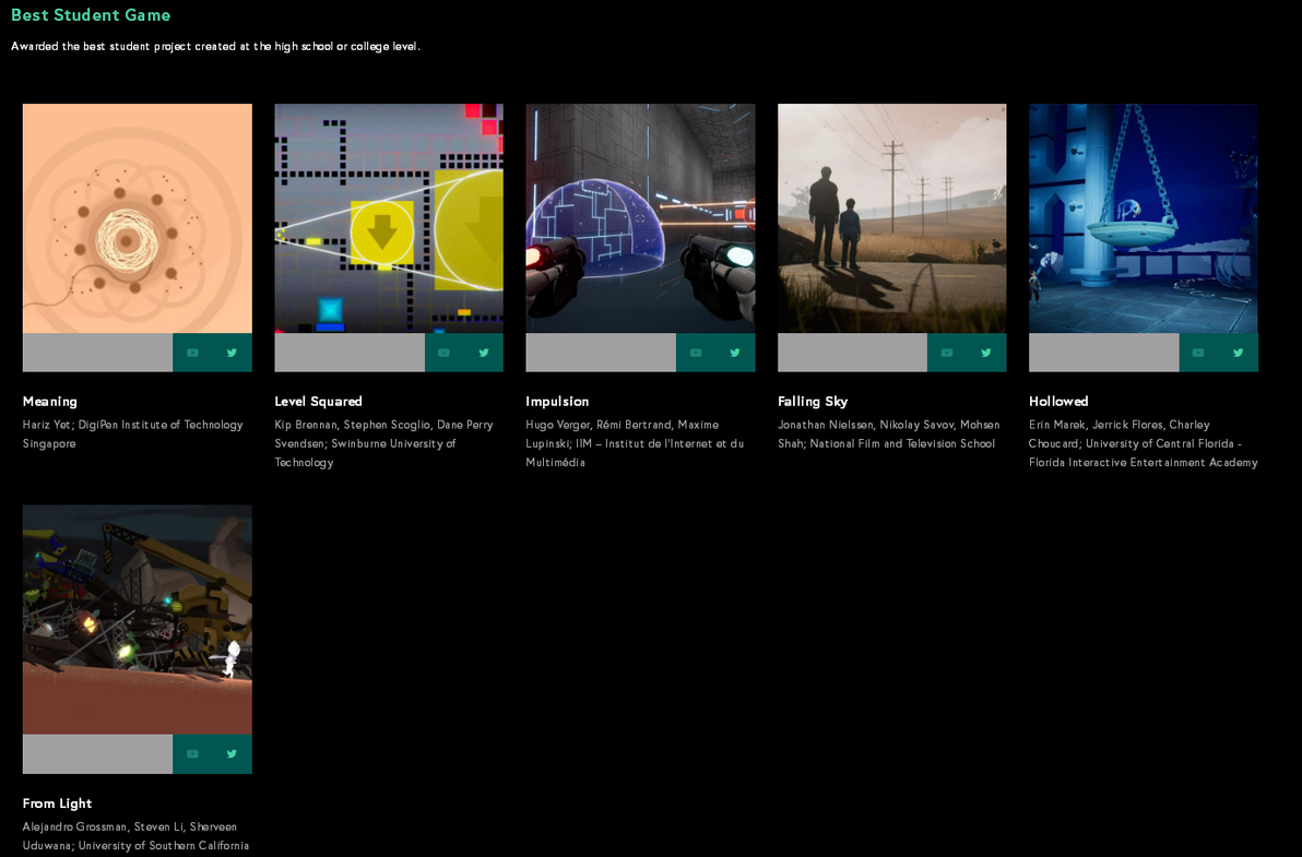 “游戏界奥斯卡”TGA-2017提名公布（全部名单） - 哔哩哔哩