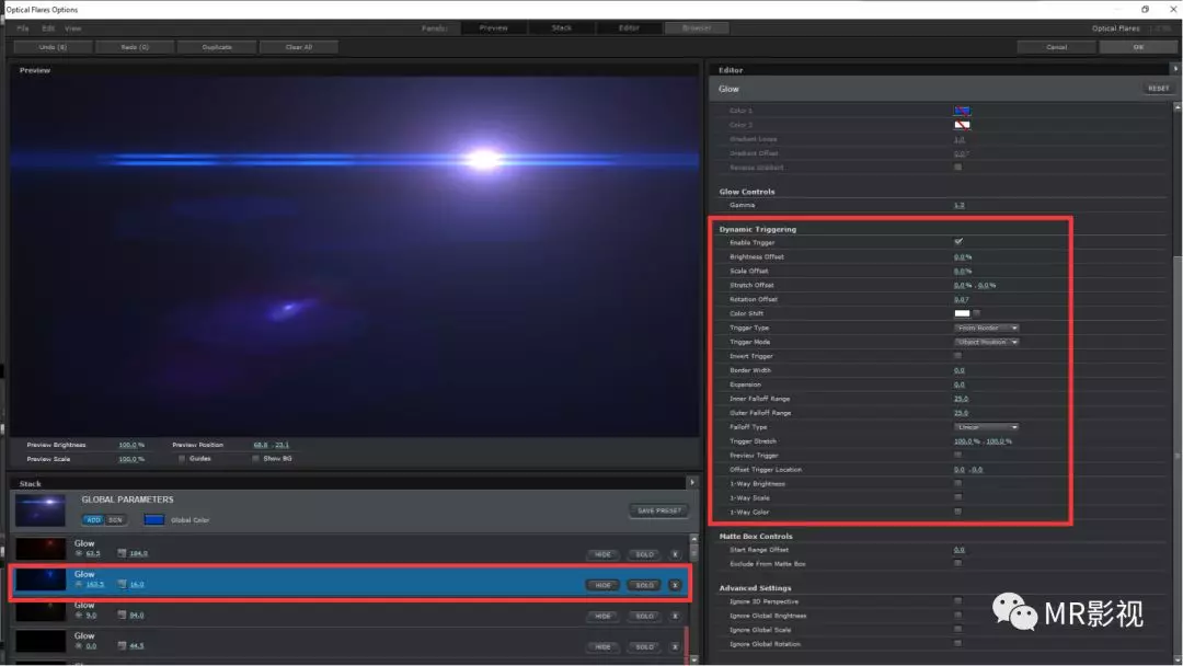NUKE版本的Optical Flares使用小技巧 - 哔哩哔哩