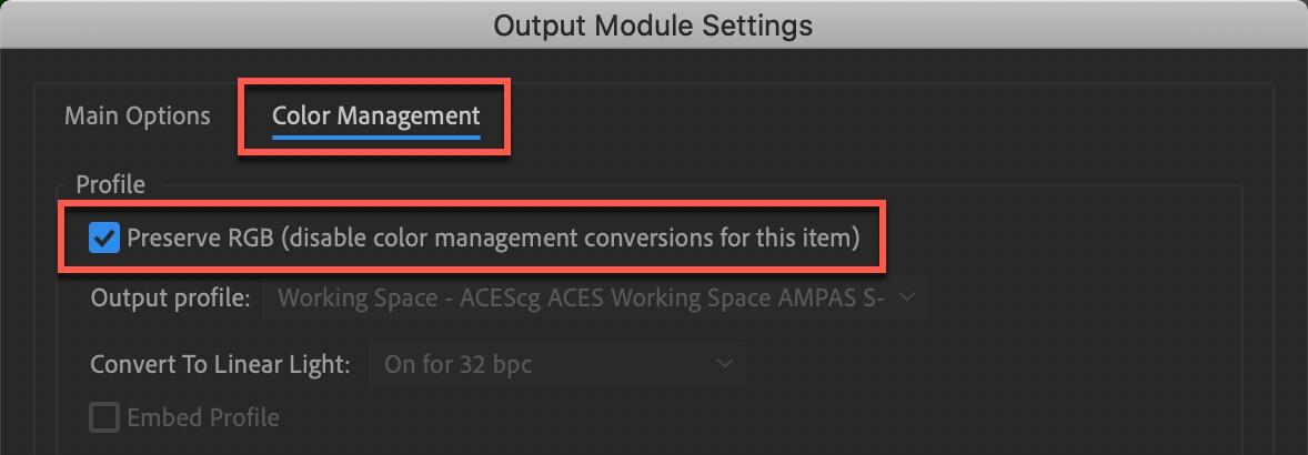 【春星开讲】在After Effects中使用OCIO插件建立ACES色彩管理流程 - 哔哩哔哩