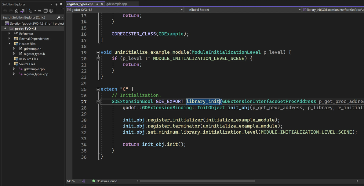 godot4 Visual Studio GDExtension template 创建流程 - 哔哩哔哩