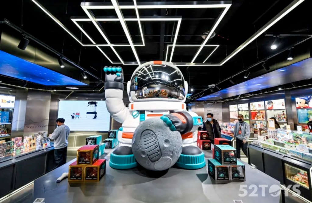 52TOYS北京颐堤港旗舰店盛大开业，首次公开重磅自有IP“皮奇奇” - 哔哩哔哩