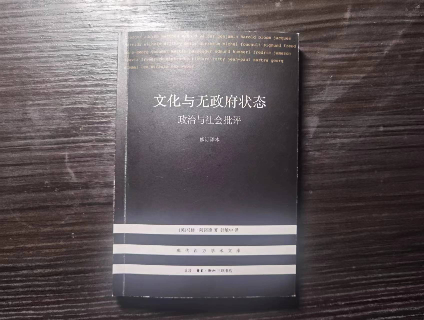 《文化与无政府状态》简评 哔哩哔哩