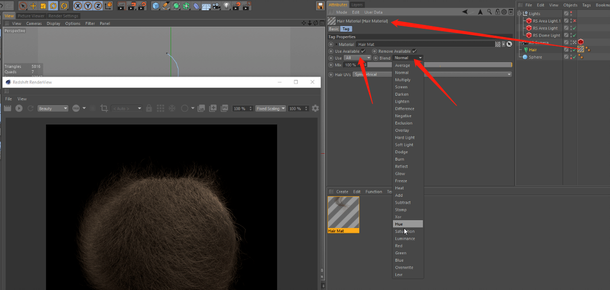 Redshift每日复习004-Hair渲染 - 哔哩哔哩