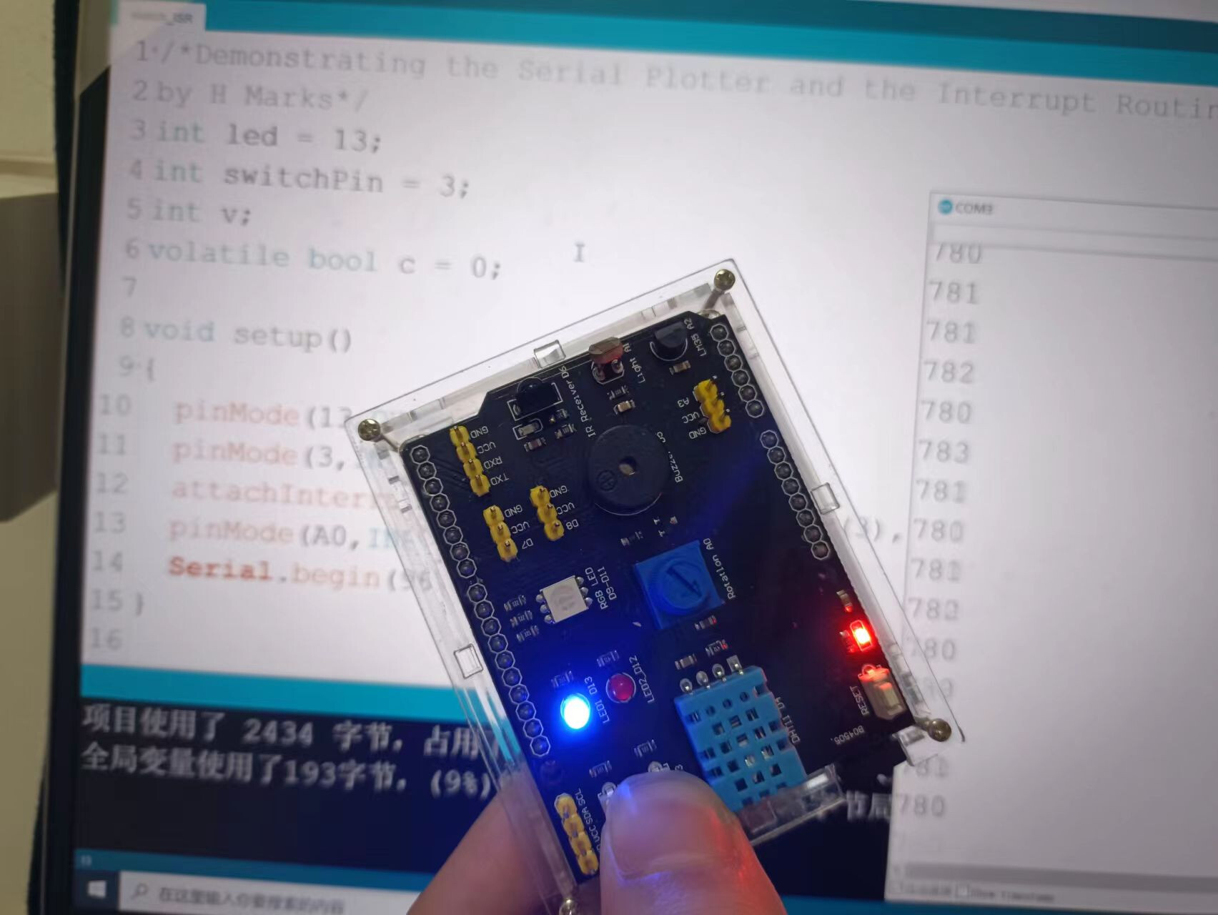 【Arduino学习笔记】 11.中断服务程序 - 哔哩哔哩