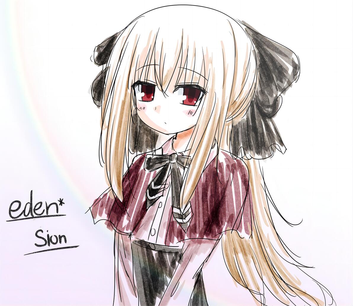 【4K】《Eden*》CG 立绘 - 哔哩哔哩