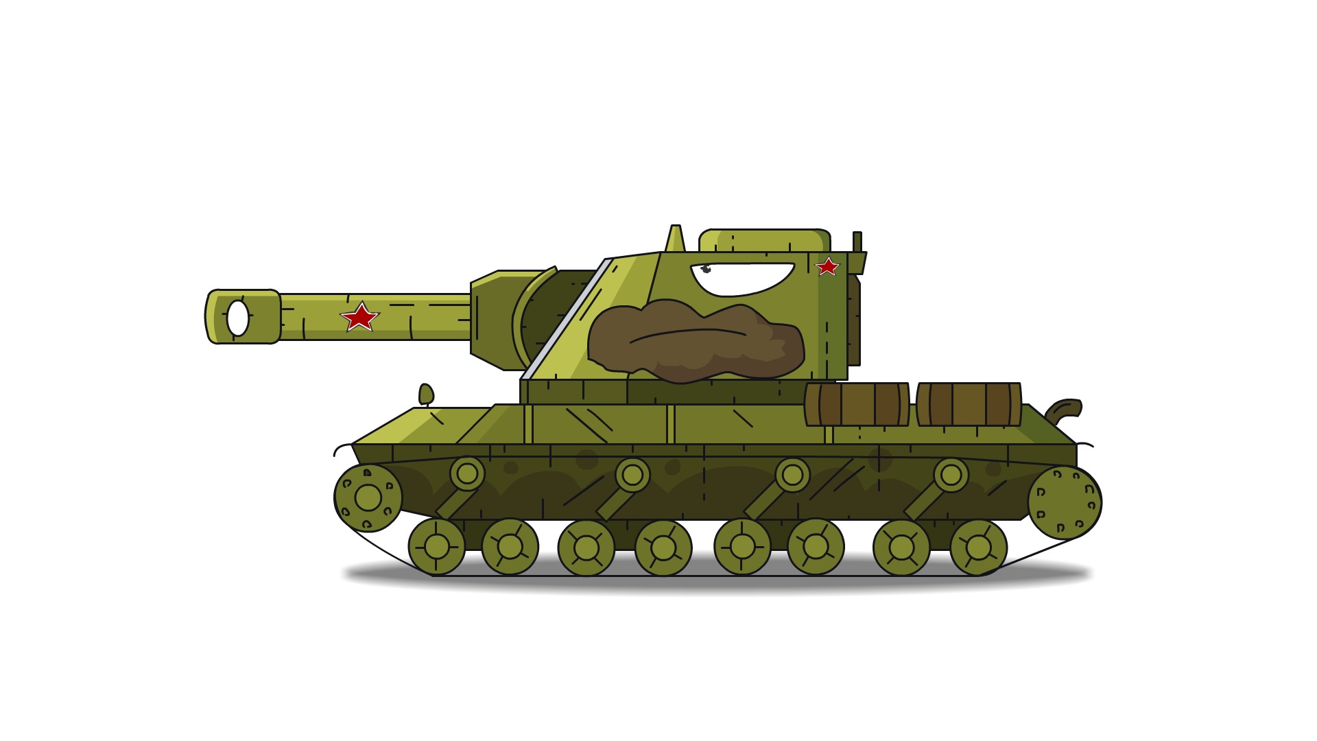 Gerand坦克动画苏系坦克素材合集 - 哔哩哔哩