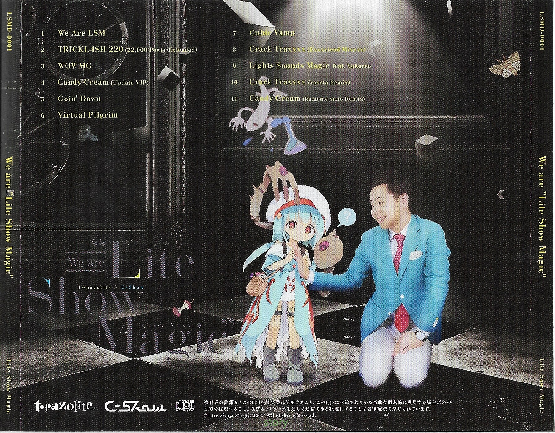 t+pazolite × C-Show 实体专辑图鉴 —— We are “Lite Show Magic” - 哔哩哔哩