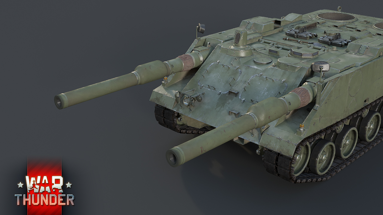 【船坞行动】VT1-2“Doppelrohr-Kasemattpanzer” - 哔哩哔哩