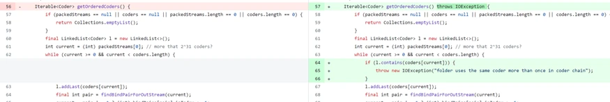 Apache Commons Compress拒绝服务漏洞 CVE-2021-35515 - 哔哩哔哩
