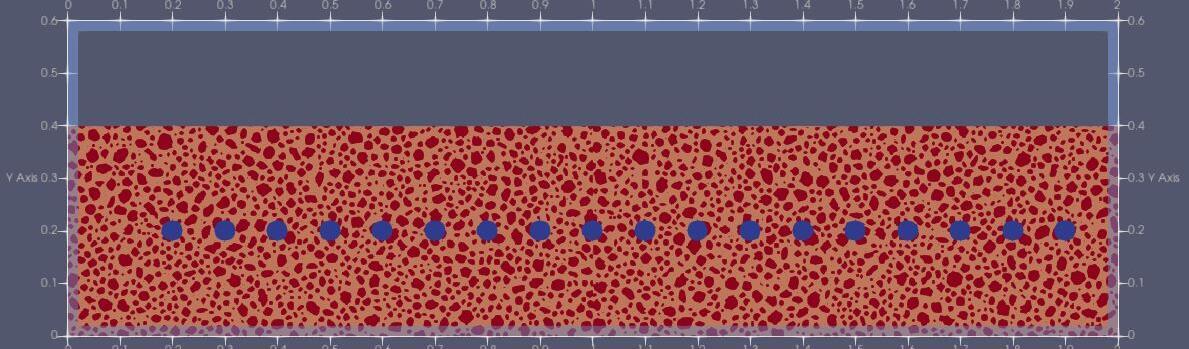利用gprMax对随机介质/混凝土中的钢筋进行探雷雷达检测模拟 - 哔哩哔哩