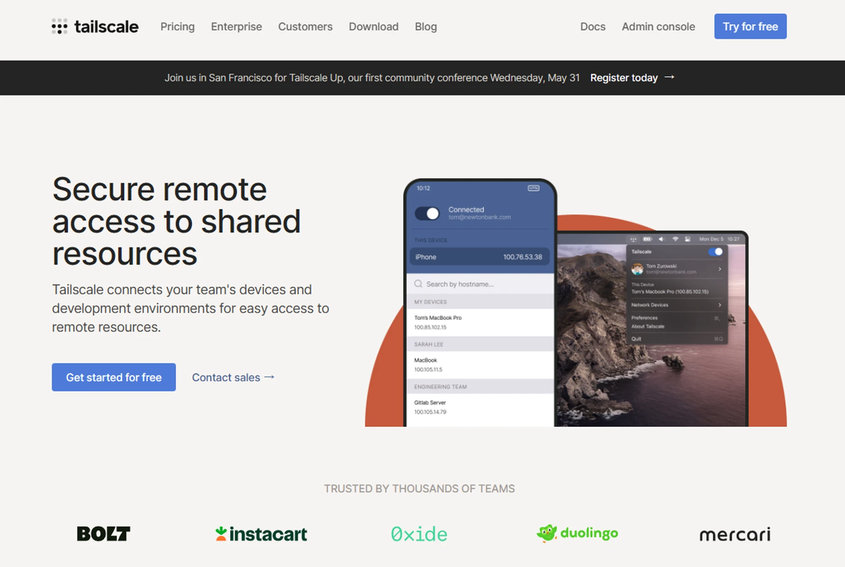 Tailscale+端口转发 免费低延迟远程桌面与WinNas的预配置 - 哔哩哔哩