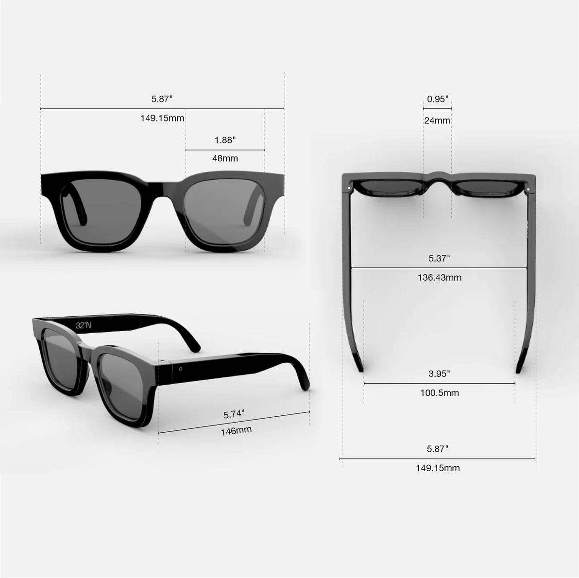 眼镜革命 | 您唯一需要的太阳镜——Deep Optics 32°N 可变焦太阳镜 - 哔哩哔哩