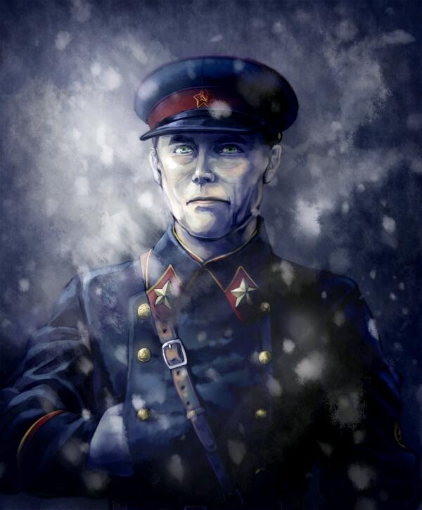 转一些P站上挺考究的苏联NKVD插画 - 哔哩哔哩