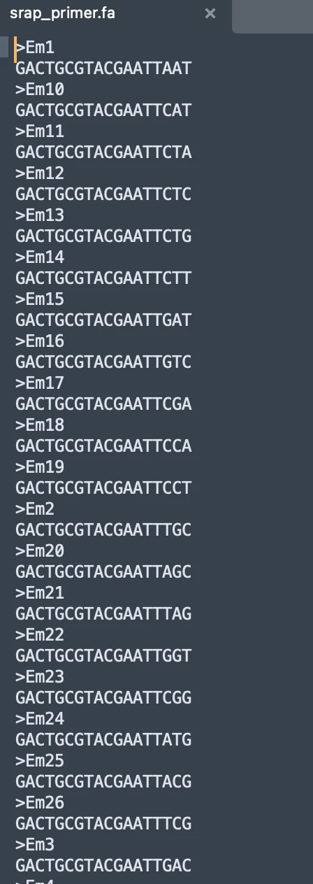 Mfeprimer用于标记引物的组合筛选（电子pcr） - 哔哩哔哩