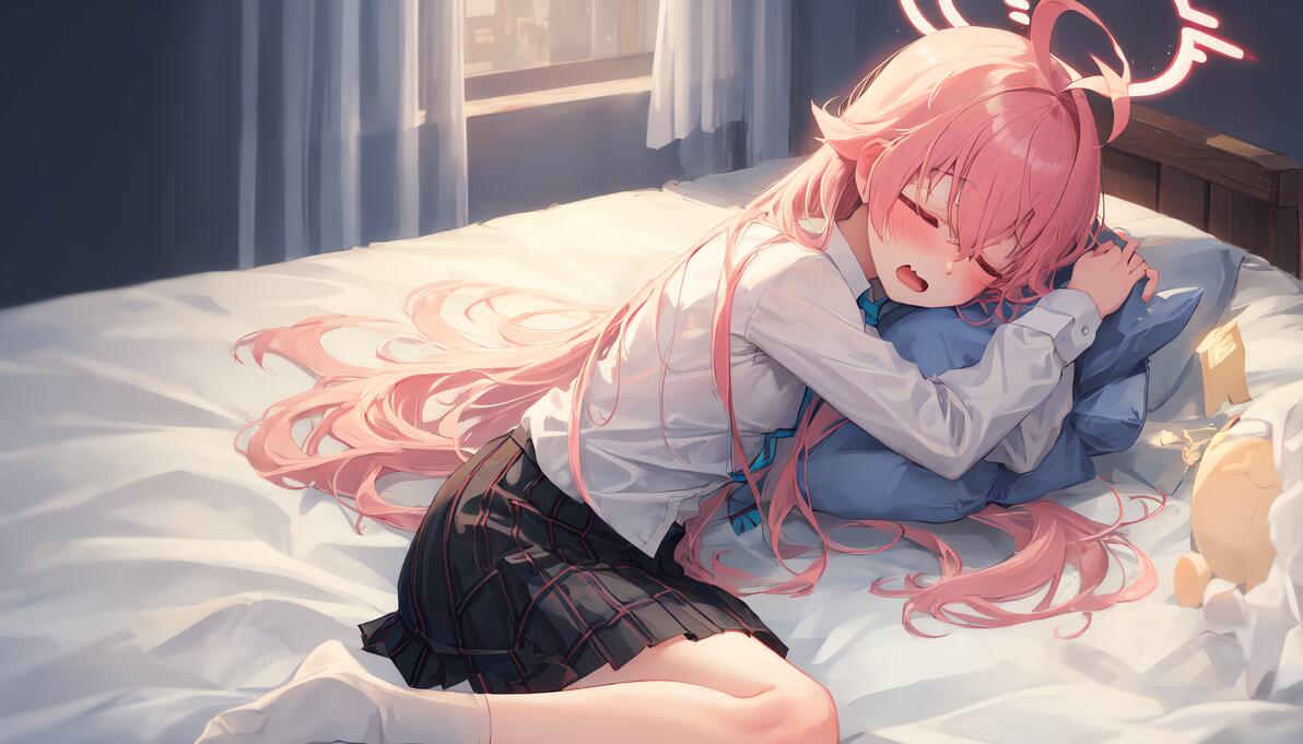 蔚蓝档案小鸟游星野美图分享－Chosen鲷（343）【AI绘图】 - 哔哩哔哩