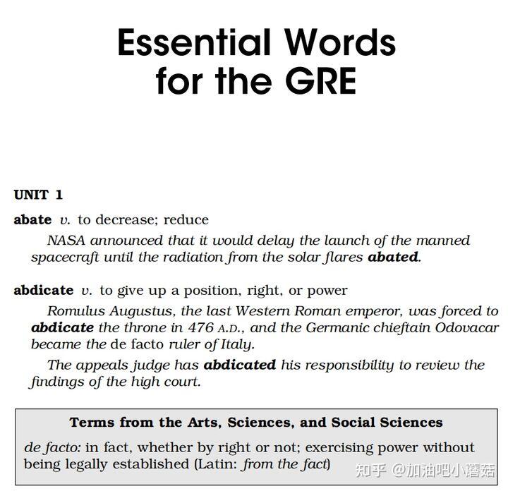 GRE单词超全整理，你需要这8本单词书！ - 哔哩哔哩