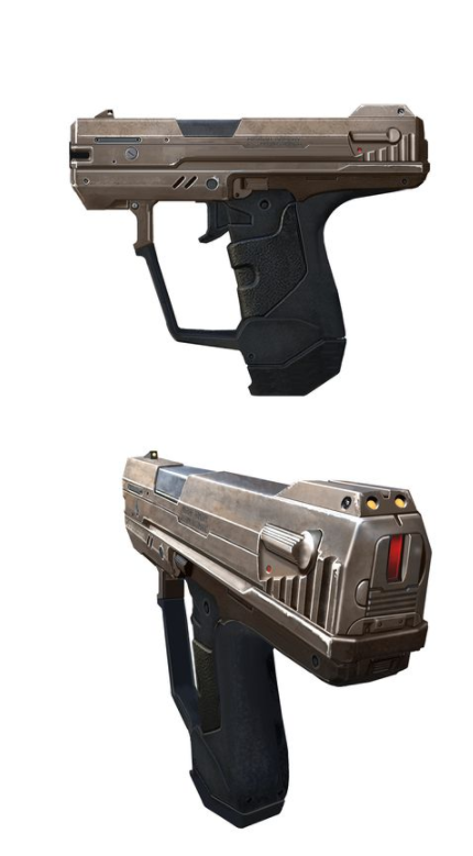 【HALO光环设定】手中巨炮----M6系列手枪 - 哔哩哔哩