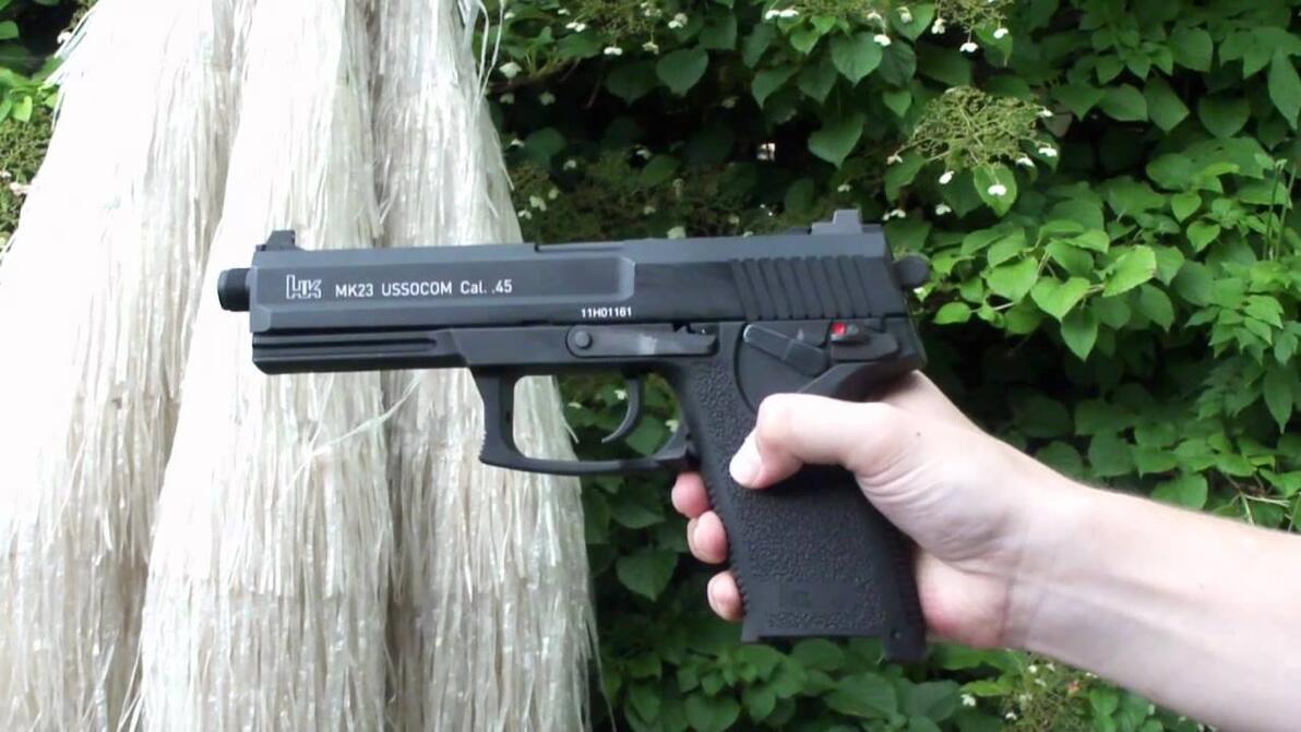 枪械科普：MK23 - 哔哩哔哩