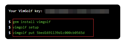 vimgolf使用简介 - 哔哩哔哩