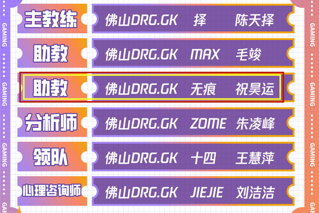 无痕转型教练加盟GK，Fly替补没上MTG大名单，KSG首发或有变动 - 哔哩哔哩