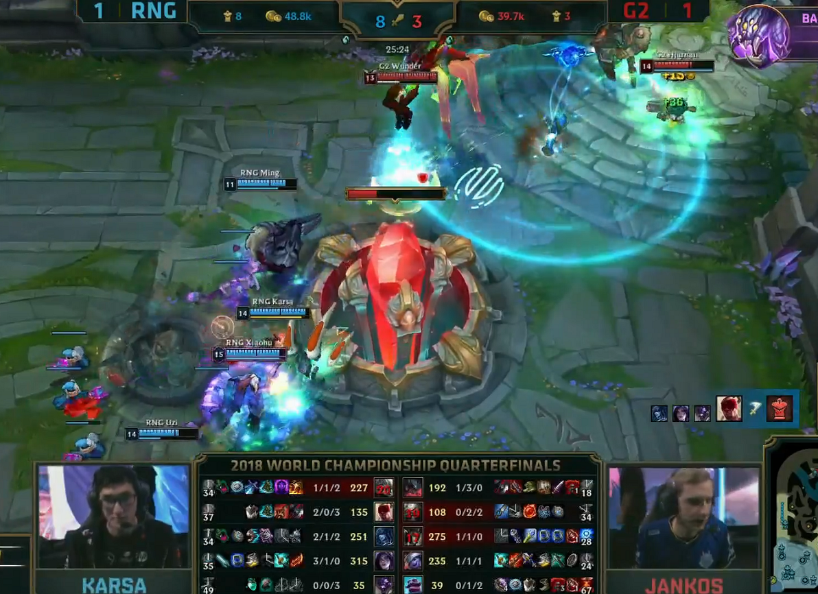 S8八强RNG vs G2 BP对局分析 - 哔哩哔哩