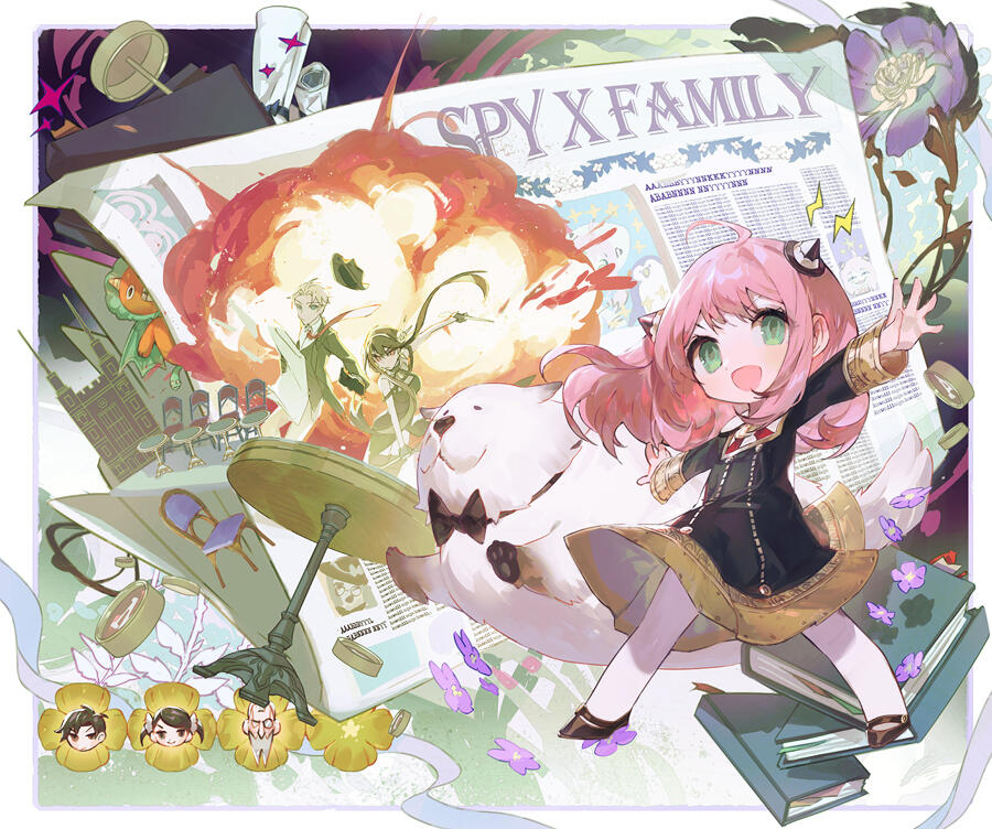 【美图推荐】黄昏、约尔、阿尼亚 。《间谍过家家（SPY×FAMILY）》爹强妈猛我无敌。 - 哔哩哔哩