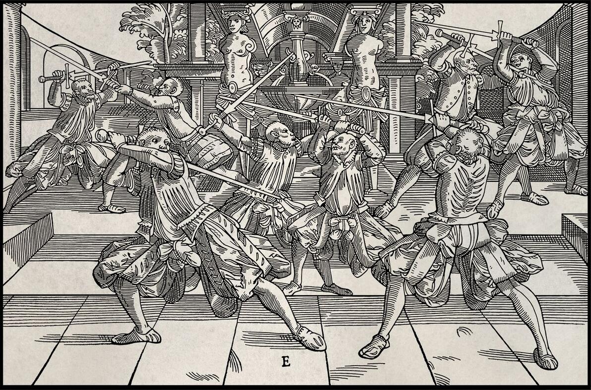 梅耶长剑丨第三章：架势 - 哔哩哔哩