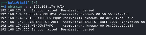 nbtscan：获取 NetBIOS 名称信息的网络扫描神器！全参数详细教程！Kali Linux教程！ - 哔哩哔哩