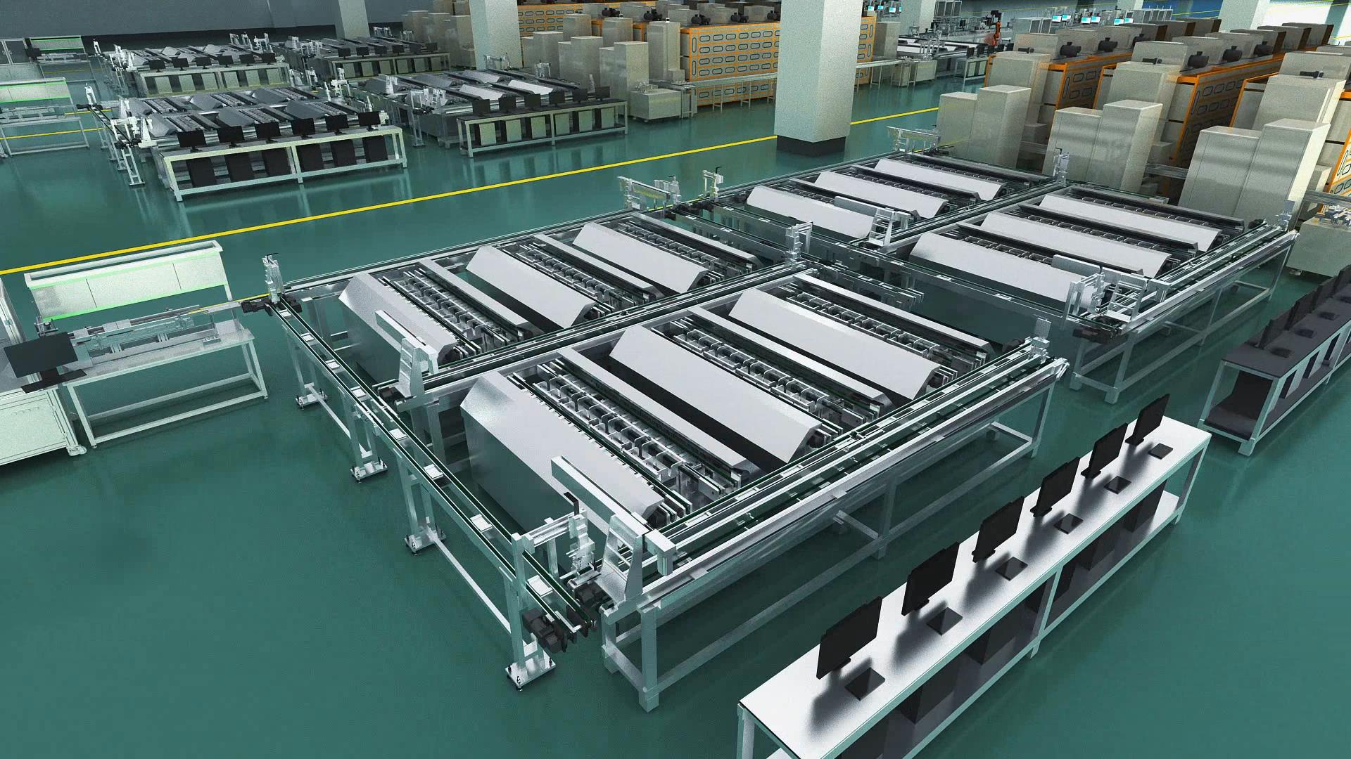 青岛3d可视化建模 数字孪生智慧工厂3d模型开发 智慧城市园区三维仿真模型 哔哩哔哩