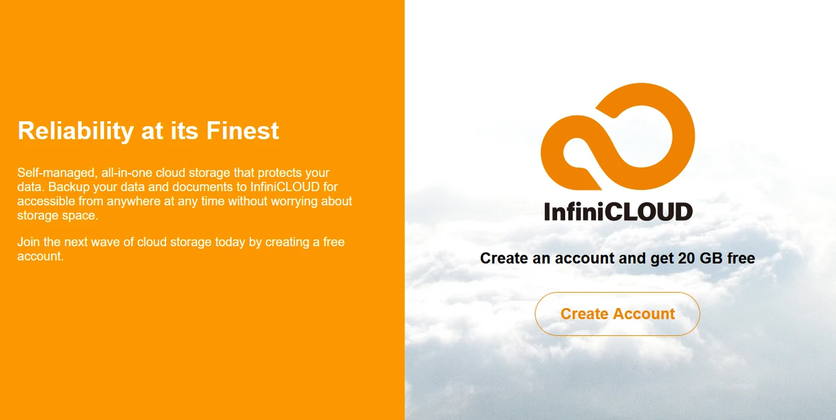 TeraCloud更名为InfiniCloud，支持Webdav，永久 25 GB获取方法 - 哔哩哔哩