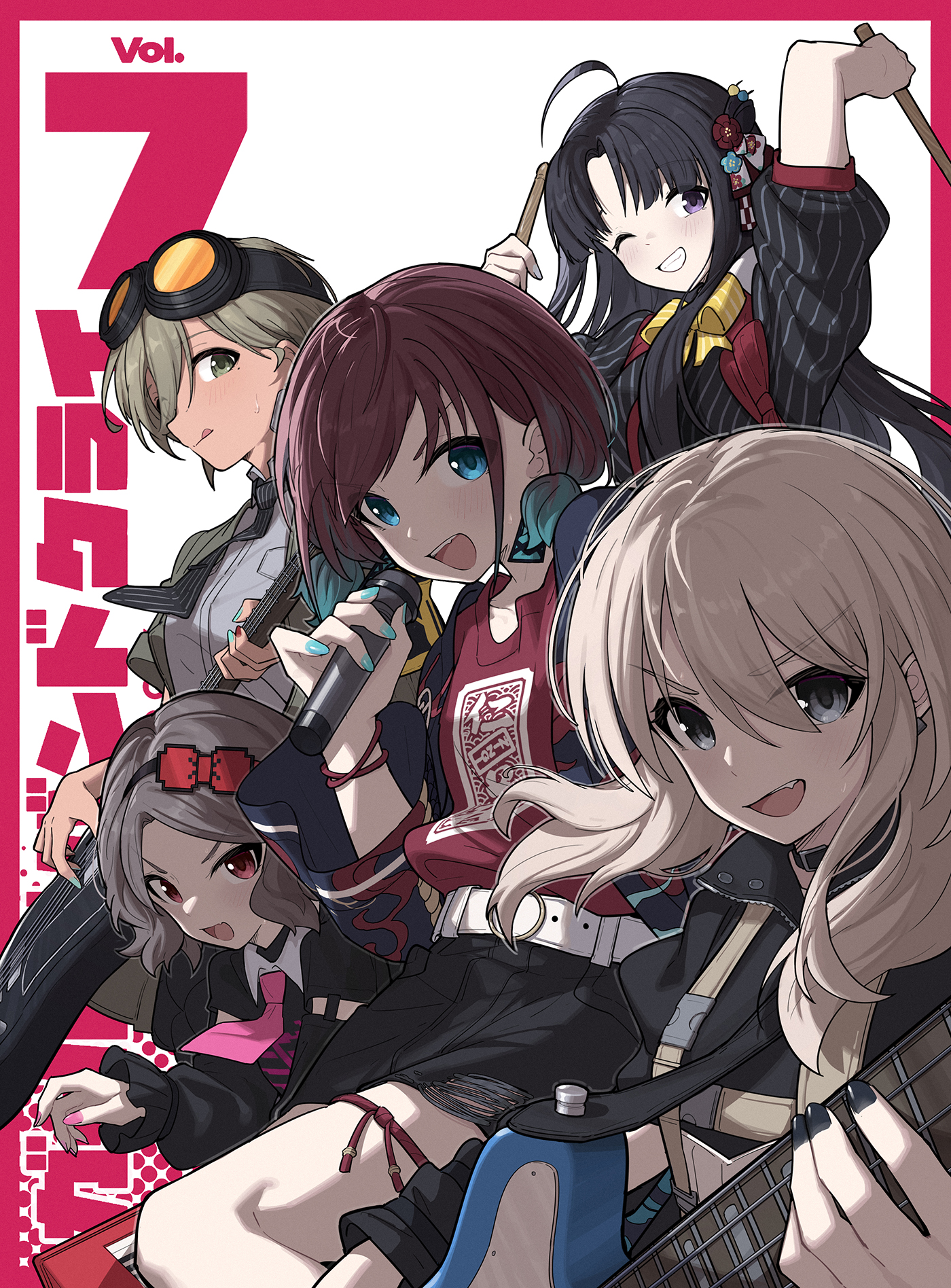 哭泣少女乐队Girls Band Cry Pixiv收藏24 - 哔哩哔哩