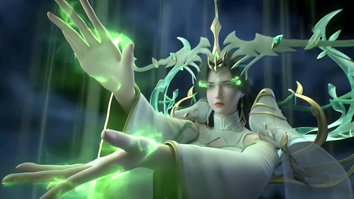 柳神4K超清电脑壁纸,完美世界动漫美女柳神壁纸 - 哔哩哔哩