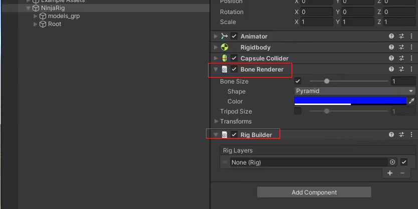 Unity学习笔记 Vol.69 动画绑定（Animation Rigging）教程 - 哔哩哔哩