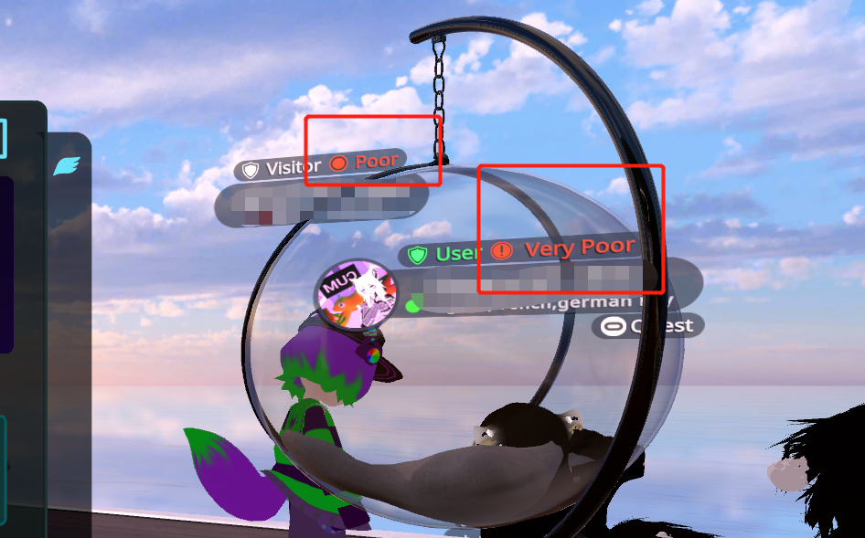 【VRChat】看不到其他玩家的特效和模型？检查Minimum Displayed Performance Rank！ - 哔哩哔哩
