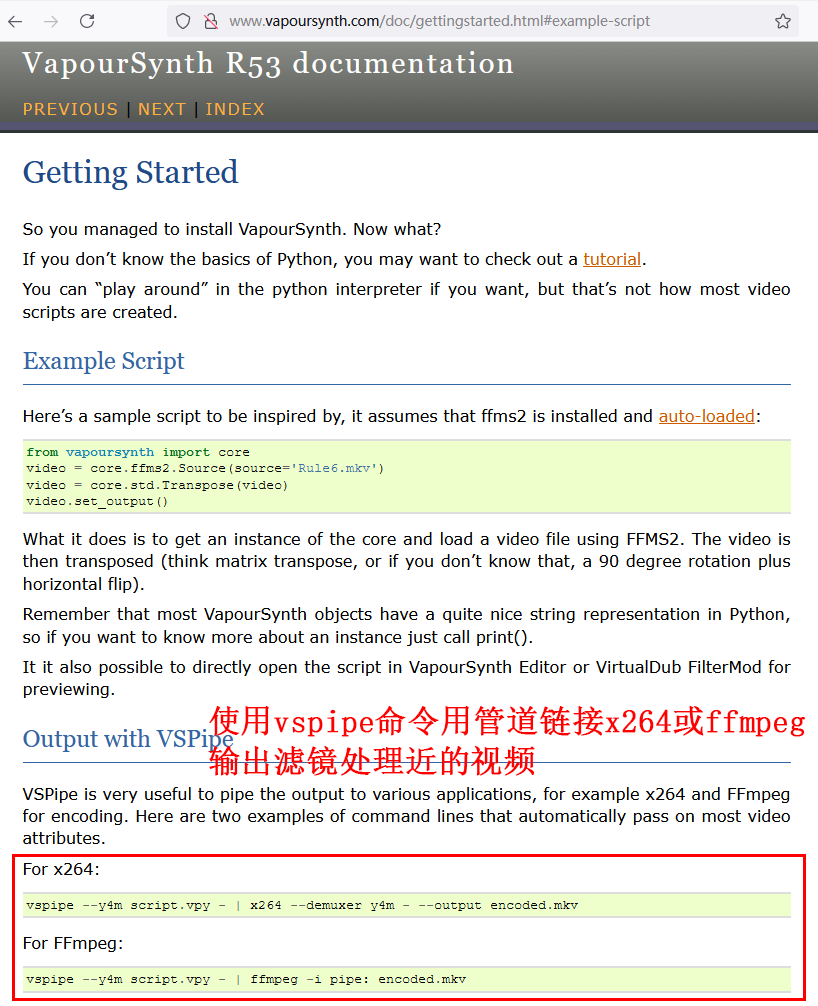 VapourSynth（VS） 视频处理压制入门教程 - 哔哩哔哩