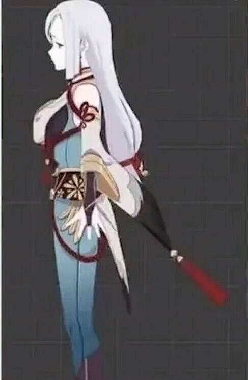 关于申鹤初版与官图的讨论 - 哔哩哔哩