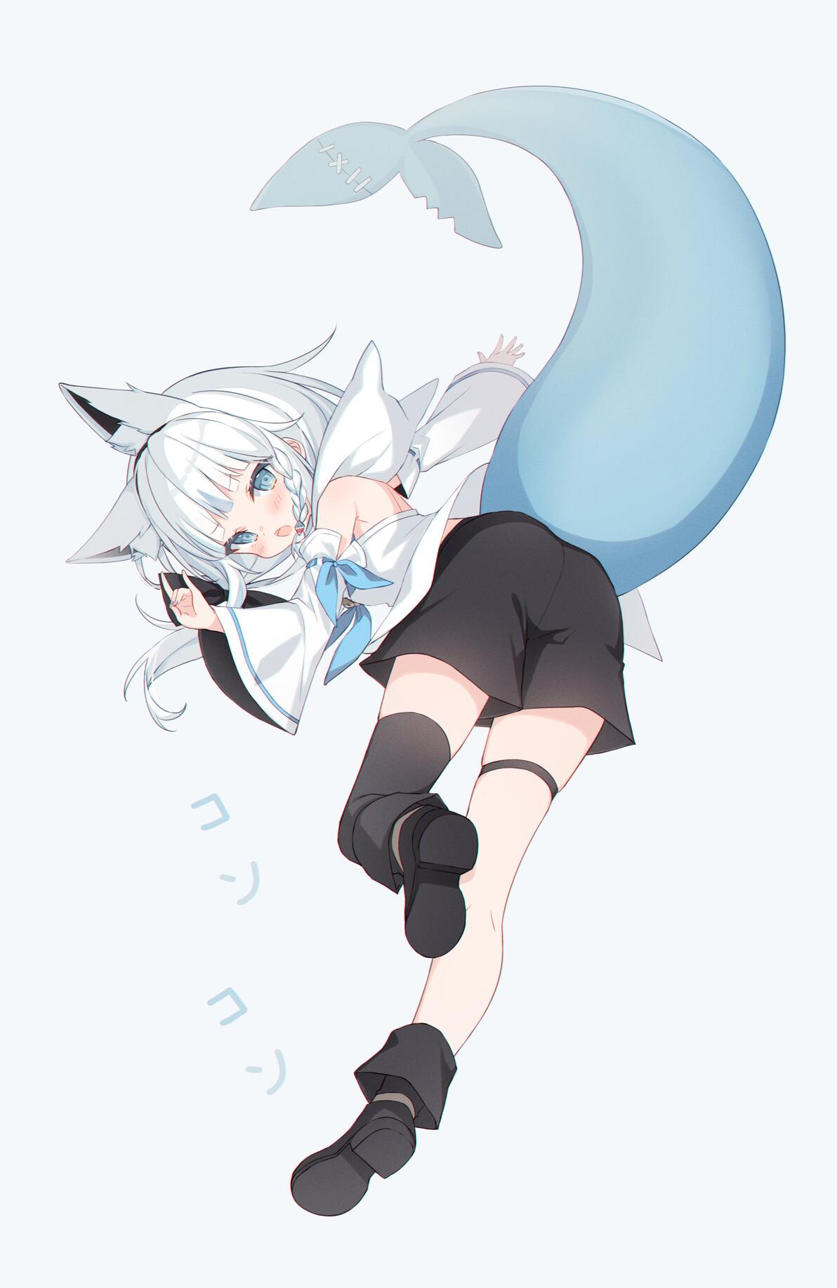 Gawr Gura高清壁纸【近百张合集】 #gawrt - 哔哩哔哩