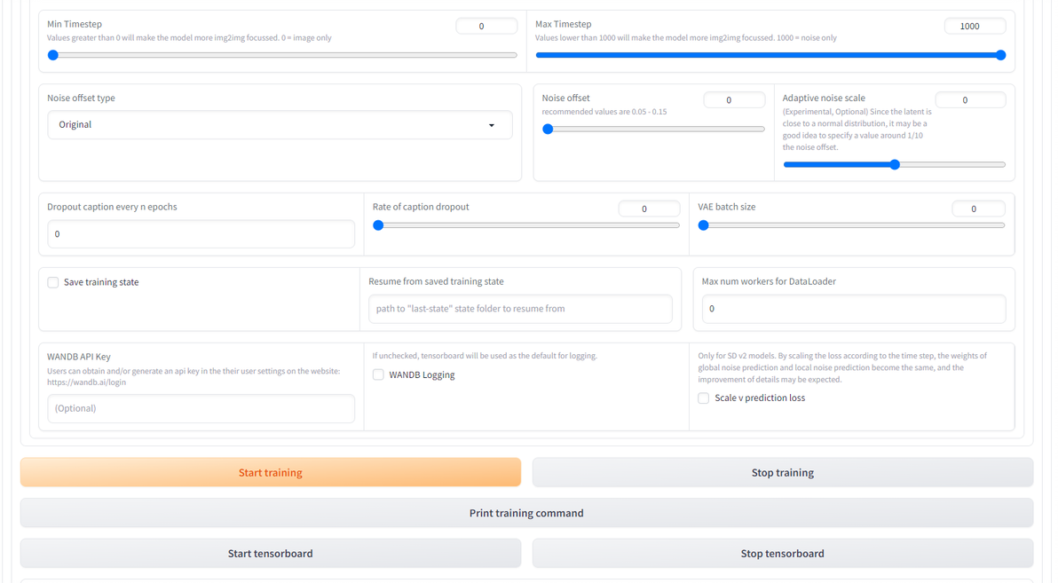 Kohya_ss GUI v21.8.7-SDXL1.0 Lora模型训练教程 - 哔哩哔哩