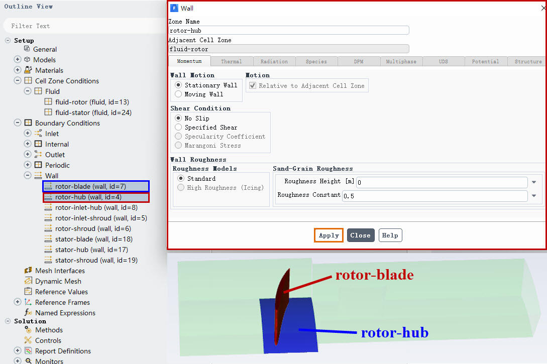 Fluent 案例-MPM 混合平面模型 涡轮机 - 哔哩哔哩