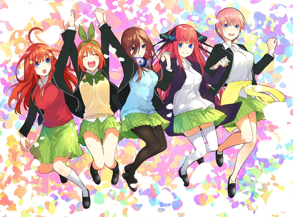 五等分花嫁的高清图~з 哔哩哔哩