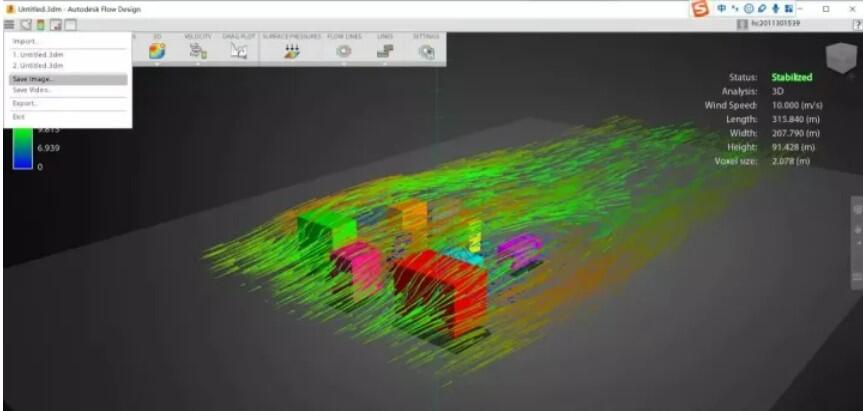 Autodesk Flow Design 建筑风环境模拟神器-3分钟带你掌握基本通风分析方法- - 哔哩哔哩
