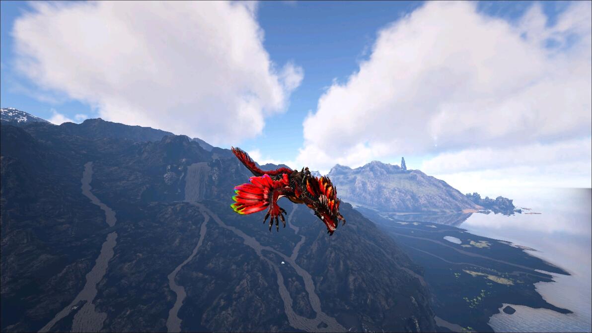 （方舟生存进化）漂亮的岩龙配色 - 哔哩哔哩