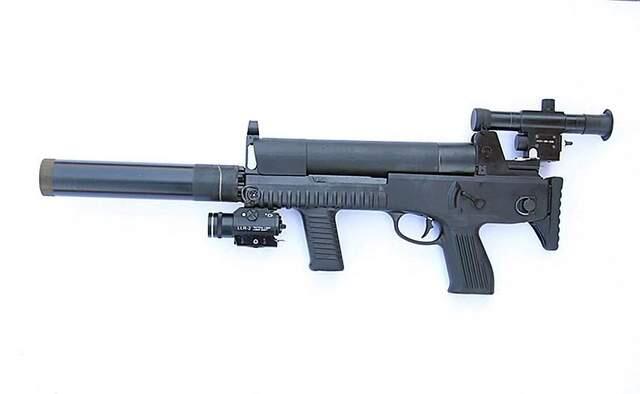 “长风牌滚筒”CS/LS06冲锋枪，弹筒供弹、外形独特的弹筒冲锋枪 - 哔哩哔哩