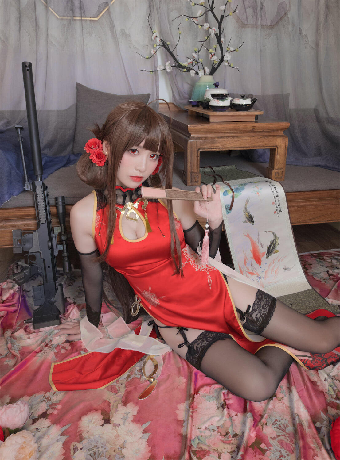 COS | 少女前线-DSR-50-红牡丹... - 哔哩哔哩