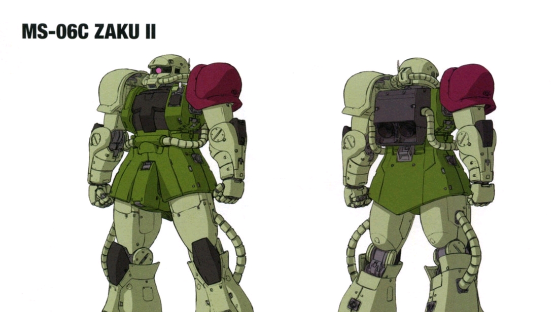MS-06C ZAKU II - 哔哩哔哩