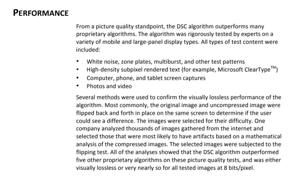 关于显示器“黑科技”DSC技术的一些科普！ - 哔哩哔哩