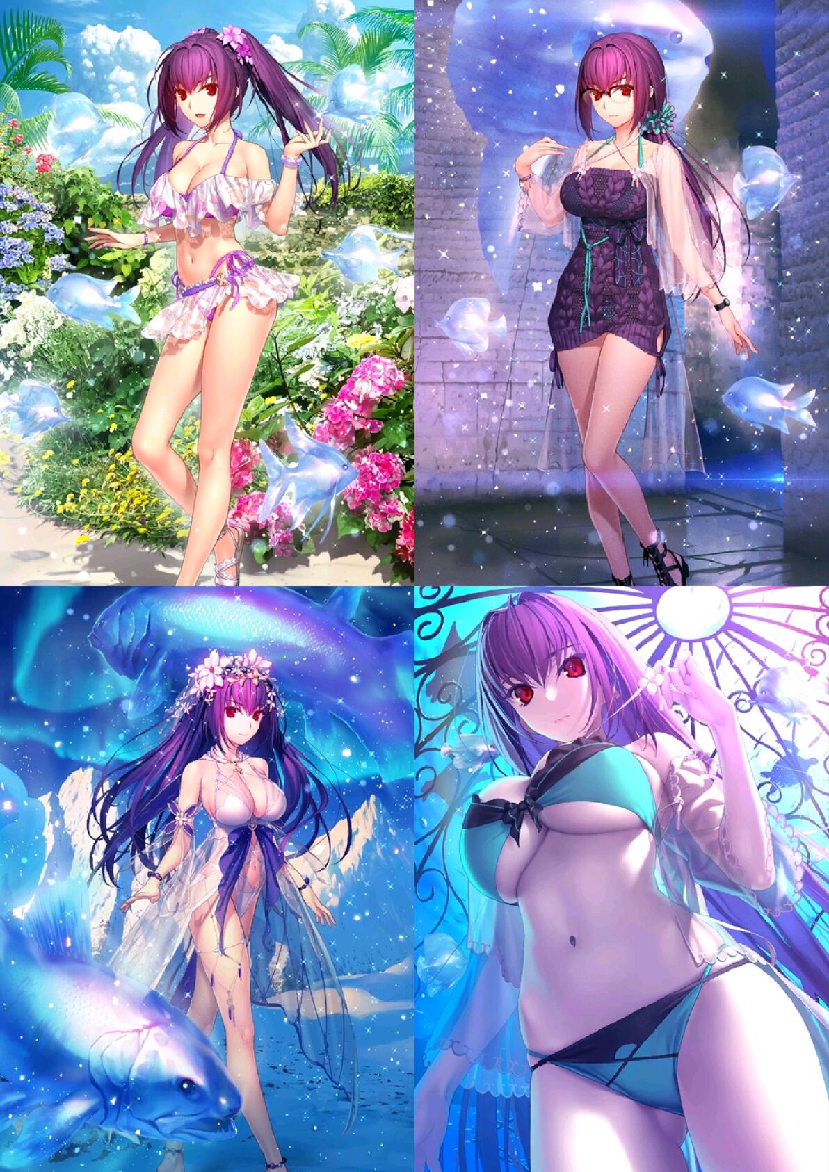 FGOrba水斯卡蒂简评：绿卡红爆，今年唯一色卡大拐 - 哔哩哔哩