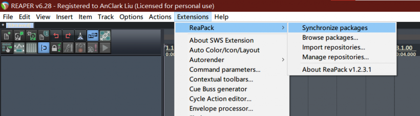 Reaper 小贴士：背起 ReaPack 的无限可能行囊——包管理器 ReaPack 入门教程 - 哔哩哔哩