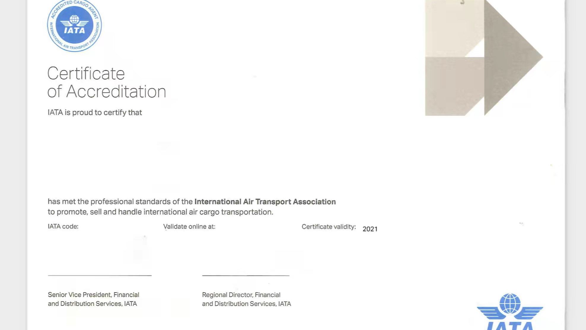 米航 办理IATA客票资质认可证书怎么样 - 哔哩哔哩