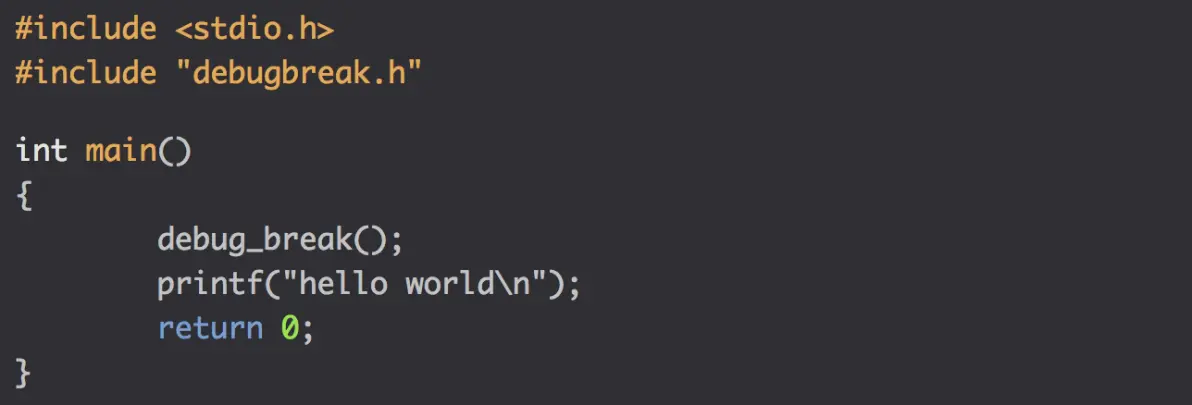 C/C++调试技巧-debugbreak - 哔哩哔哩